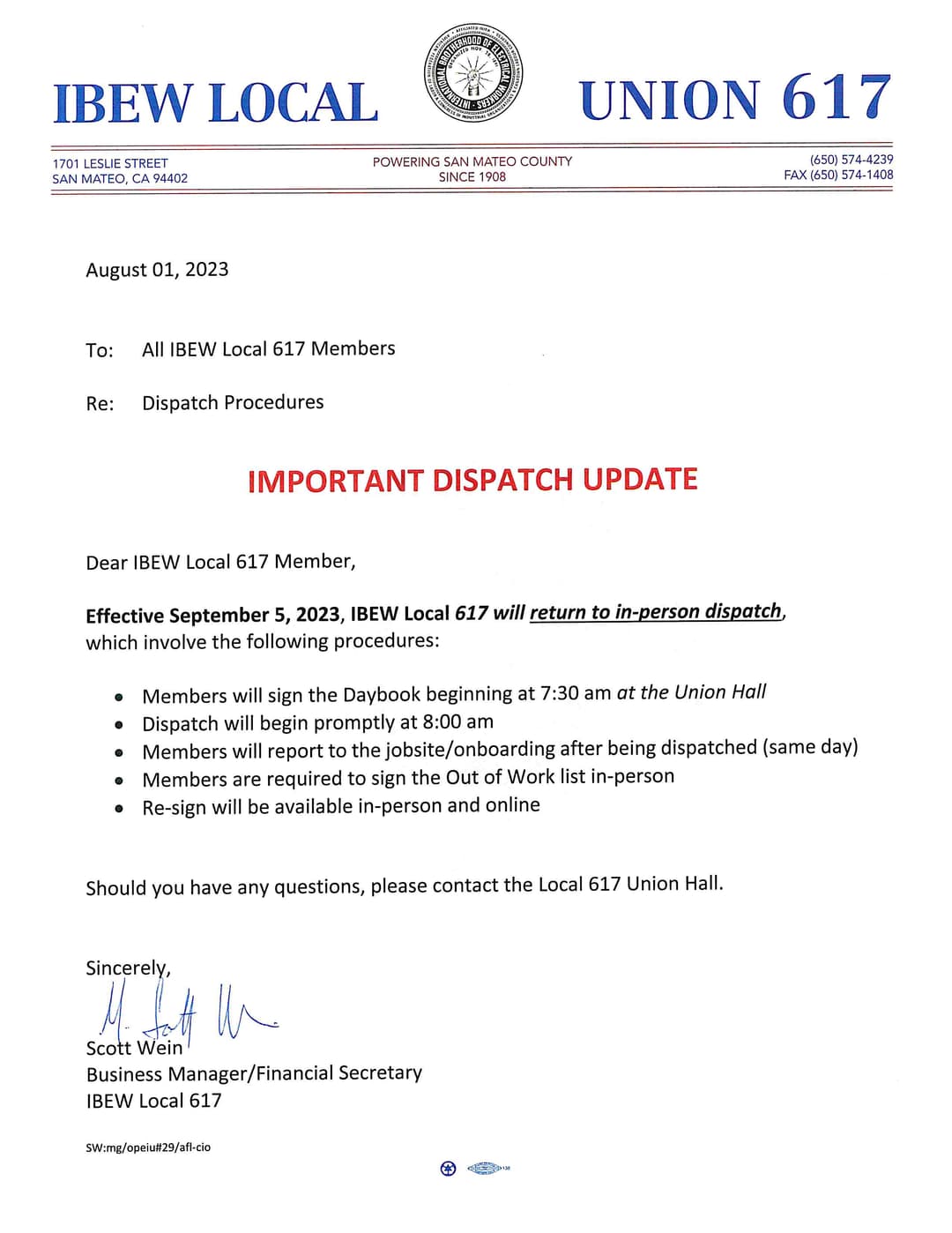 IBEW 617 | Home